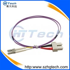 China OM4 Fiber Optic Cable Patch Cord SC/LC, Duplex 40Gb Optical Fiber Cable supplier