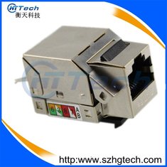 China Cat6 STP Keystone Jack, FTP RJ45 Jack supplier