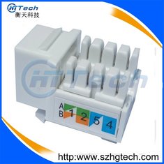 China RJ45 Socket Cat6 Keystone Jack supplier