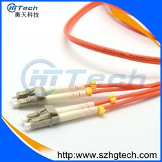 China 100% Test LC-LC MM 62.5/125 Duplex 2.0MM Fiber Optic Patch Cable supplier