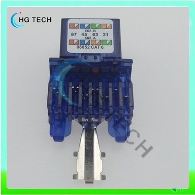 APE012 Tooless Type Cat6 Keystone Jack supplier