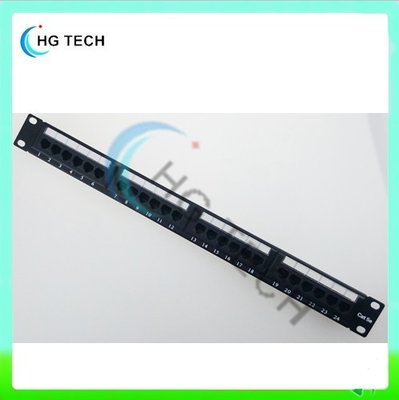 24/48 Port Cat5e/Cat6 Patch Panel With Label supplier