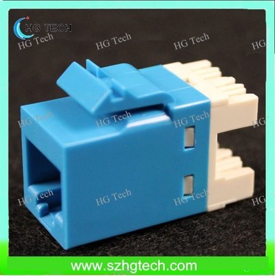 AMP RJ45 Cat6 Keystone Jack 180 Degree supplier