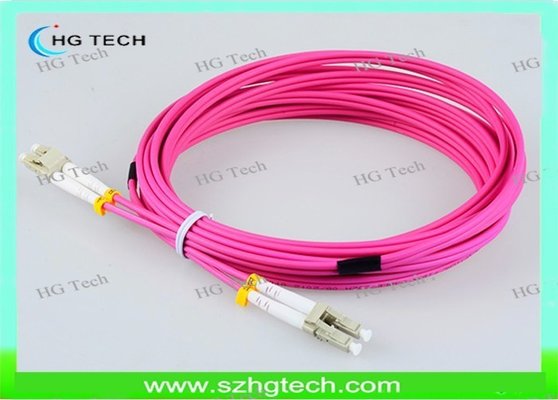 62.5/125um Multimode Zipcord LC/LC Fiber Cable,PVC/LSZH Jacket supplier