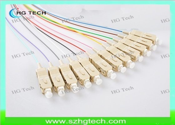1U 24 Port Rack Mounted Fiber Optic Patch Panel With SC MM Duplex Fiber Adapter supplier