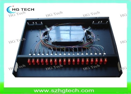 1U 36Core Optical Distribution Frame With 1.2M ST Fiber Optic Pigtail 0.9mm supplier