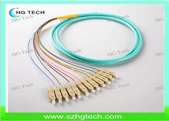 0.9mm Fiber Optical Pigtail SC,12 Colors,g652d fiber optical cable supplier