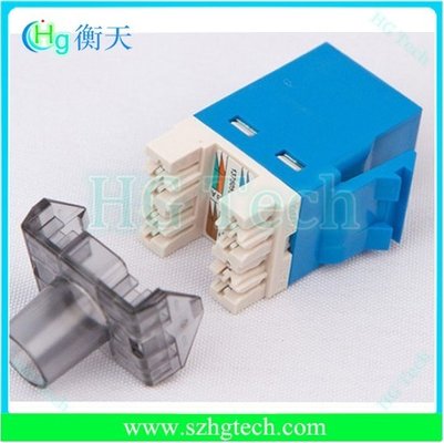 Cat6 Keystone Jack AMP RJ45 Jack, 180 Degree RJ45 Keystone Jack supplier