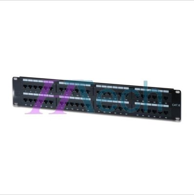 Cat6 24 port patch panel with cable management For Cabing Struction supplier