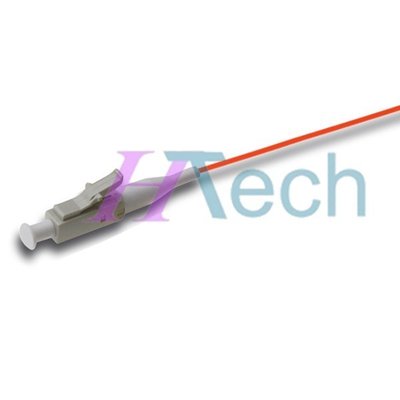 LC indoor 12 Fiber Cores Fiber Optic Pigtail, PVC/LSZH Outer Jacket，OD0.9mm supplier