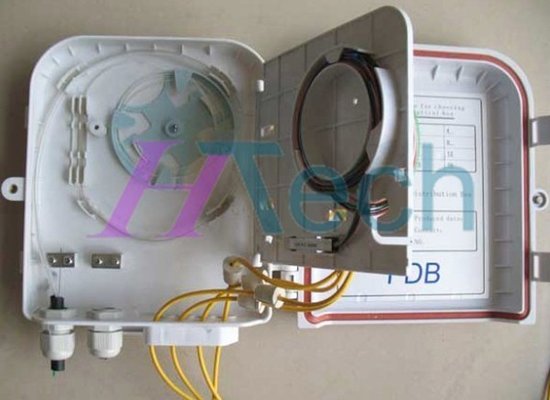 1X8 PLC with SC UPC connector Fiber Optic Terminal Box, SC Fast Connector supplier