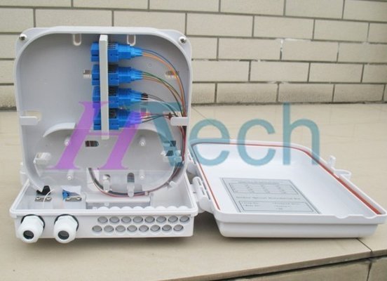 1X16 PLC with SC UPC connectors Optical Fiber Splitter Box,IP65 supplier