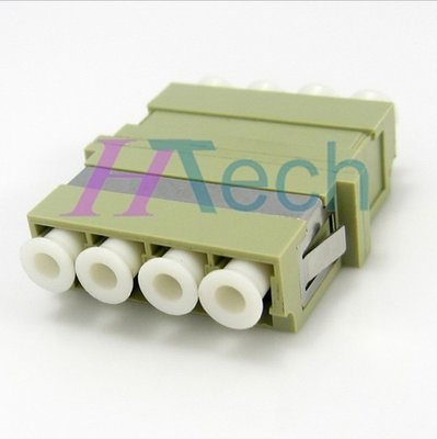 Duplex LC Fiber Adapter, Beige Color supplier
