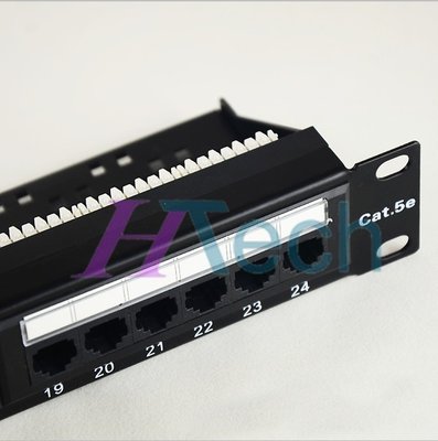 Unshield Dual IDC CAT5E 8p8c 24port Patch Panel supplier