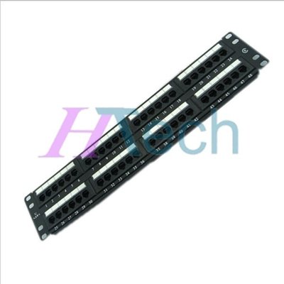 48Port Cat5E Patch Panel RJ45 Patch Panel for Structure Cabling System supplier
