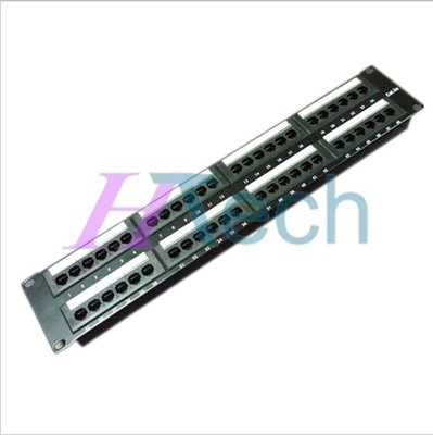 48Port Cat5E Patch Panel RJ45 Patch Panel for Structure Cabling System supplier