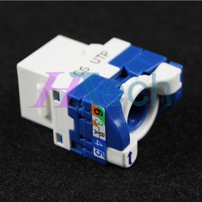 New Products Rotary Cat6 Keystone Jack Toolless supplier
