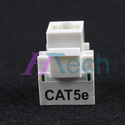 RJ45 Cat5e Keystone Jack AMP RJ45 Jack White Color supplier