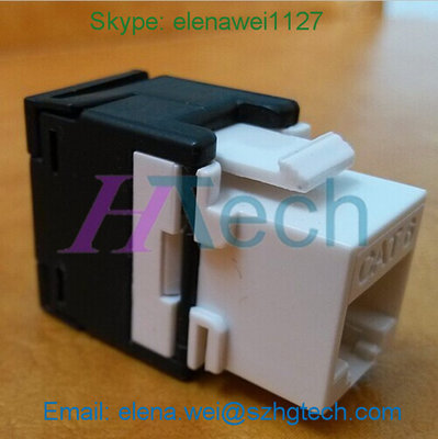 Toolless RJ45 Cat6 Cat6A Keystone Jack supplier