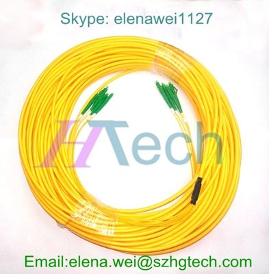 LC/APC 4 Core Fiber Optic Patch Cable Assemblies supplier