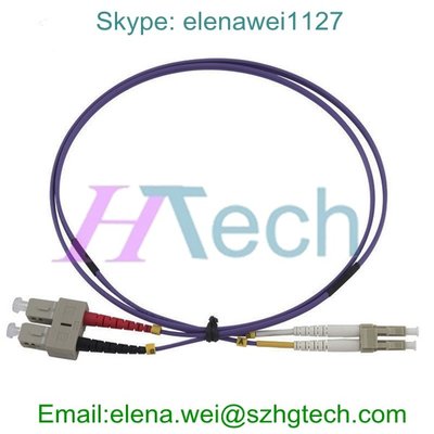 40Gb Duplex SC/LC OM4 Fiber Patch Cable 2.0MM LSZH supplier