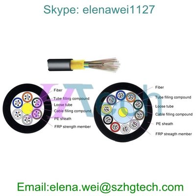 24Cores Fiber Optic Cable,Dielectric Fiber Optical Cable GYFTY supplier