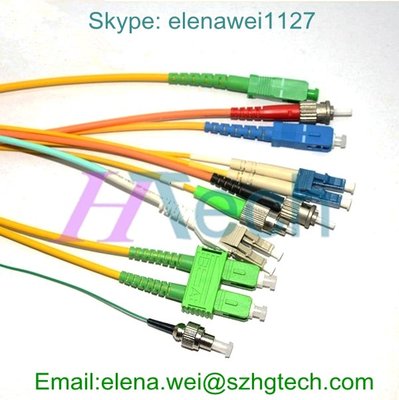 LC to LC 10 Gigabit  50/125 Multimode Duplex Fiber Patch Leads supplier