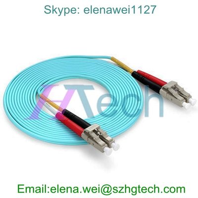 Aqua LC/LC 10Gb Fiber Optic Patch Cord supplier