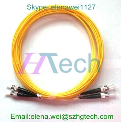 1/2/3/4/5/6/10Meter ST SM DX Patch Cord, ST/ST Patch Cord In Fiber Optic supplier