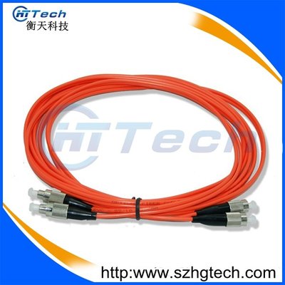 FC-FC Fiber Optic Jumpers,Singlemode or Multimode, Simplex or Duplex supplier