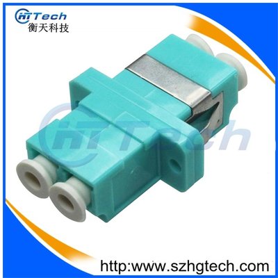Aqua OM3 LC  Fiber Optic Adapter supplier