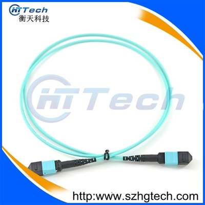 Singlemode/Multimode 12Core MPO-MPO Fiber Optic Patch Cable supplier