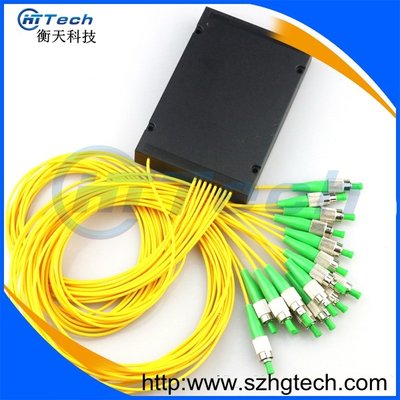 ABS Box Fiber Optic 1x64 PLC Splitter With SC/APC Connector For FTTH supplier