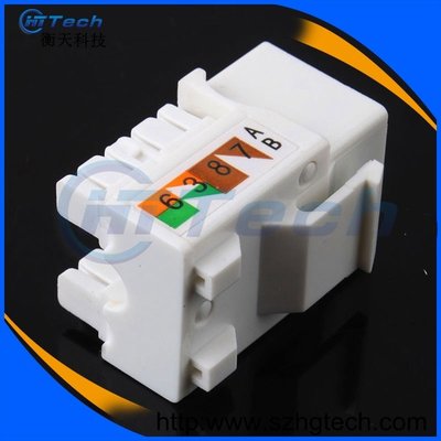 RJ45 Cat6 Socket Cat6 Keystone Jack UTP 90 Degree supplier
