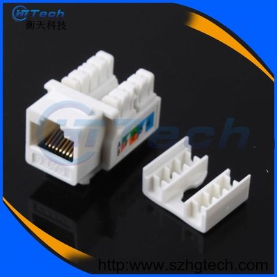 CAT6 Punch Down Keystone Jack, Unshielded, U-Style supplier