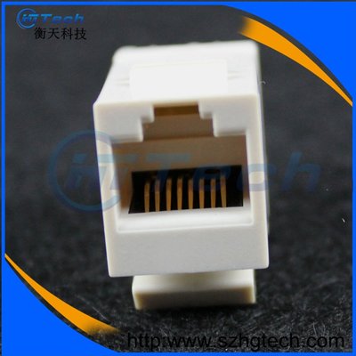 180 Degree AMP Cat6 Keystone Jack White or Blue Color supplier