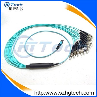 MPO-LC OM3 Patch Cord Fiber Optic Patch Cable supplier