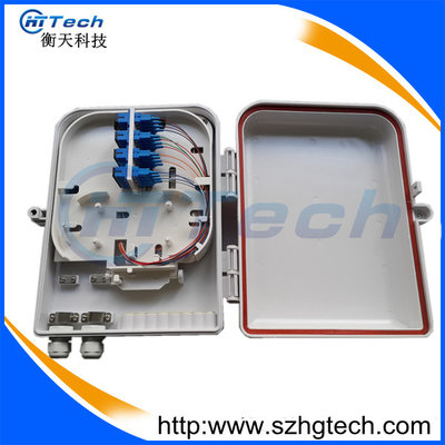 SC UPC connector 16 Port Fiber Optic Terminal Box/16Core Fiber Distribution Box supplier