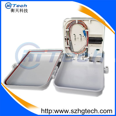 SC UPC connector 16 Port Fiber Optic Terminal Box/16Core Fiber Distribution Box supplier