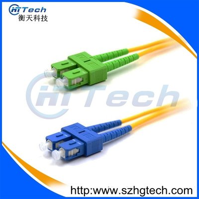 SC/SC Duplex Patch Cable OM3 Fiber Optic Cable supplier