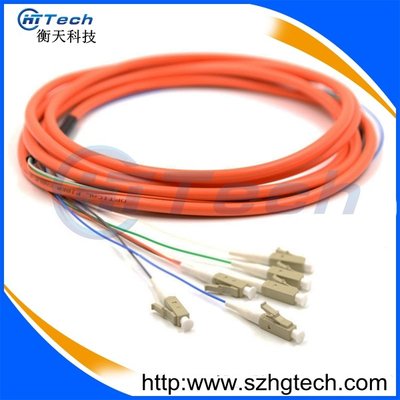 LC Jacketed 6 Pk SM Yellow Jacketed Fiber Pigtails, 3 Meters supplier