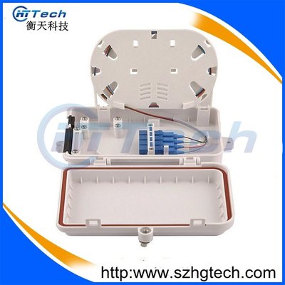 4Port SC/UPC Fiber Optic Terminal  Box With 4pcs Fiber Optic Adapter supplier
