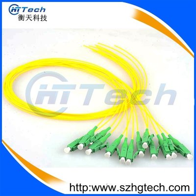 Yellow Jacket LC/apc Fiber Opitc Pigtail 0.9mm supplier