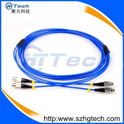 Singlemode Duplex 2Core Armoured Fiber Optic Patch Cable SC-SC supplier