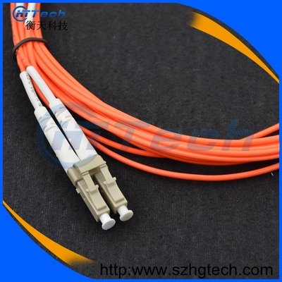 LC to LC Multimode Duplex 10 meters Fiber Optic Patch Cord supplier