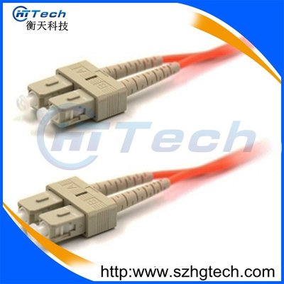 OM4 SC/PC-SC/PC Optical Fiber Jumper 12Core Fanout Fiber Optic Patch Cord Cable supplier