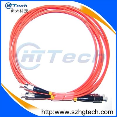 Multimode Duplex FC To FC Fiber Patch Cord Cable supplier