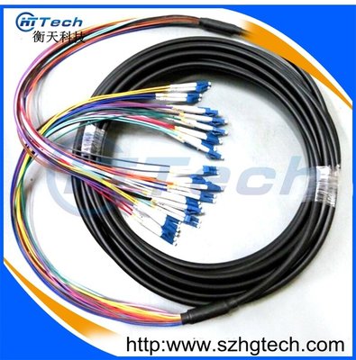 LC Fiber Patch Cord Indoor Multimode Duplex LC To LC Fiber Optic Patch Cable supplier