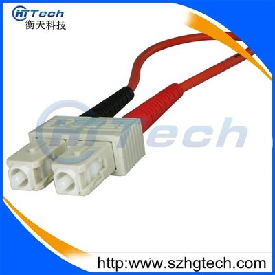 SC Loopback Singlemode Multimode With Black and Red Color Boot supplier