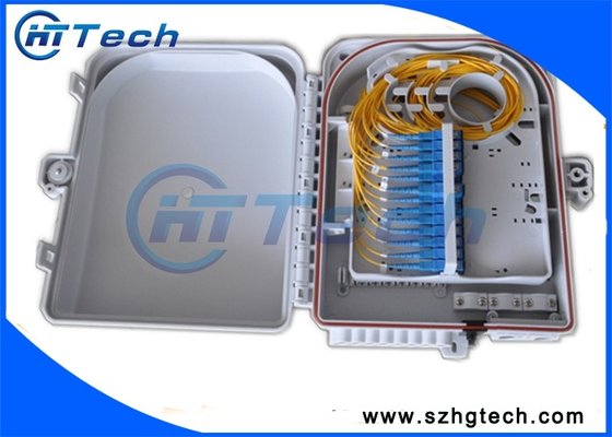 1x8 /1X16 PLC Wall Mounted ftth Distribution Box with PLC Splitter supplier